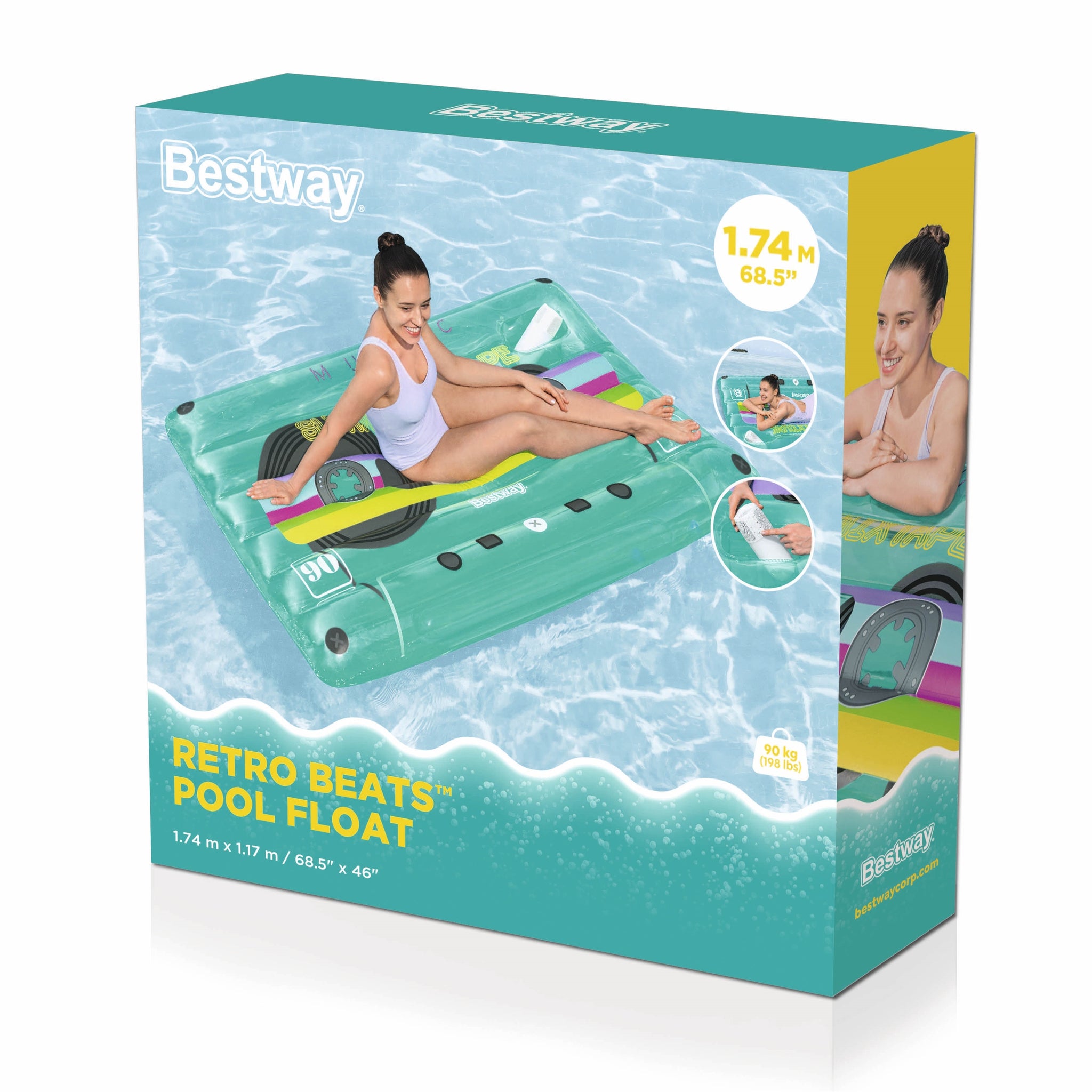 Retro Beats Pool Float – BestwayEgypt