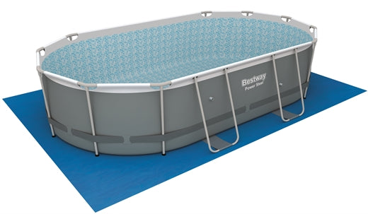 Power Steel™ 4.88m x 3.05m x 1.07m Oval Pool Set – BestwayEgypt